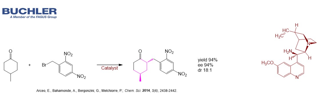 alpha-Alkylation catalyzed by Quinidine Derivative - Buchler GmbH