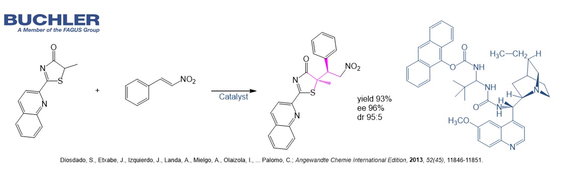 Michael addition catalyzed by Dihydroquinine Derivative - Buchler GmbH