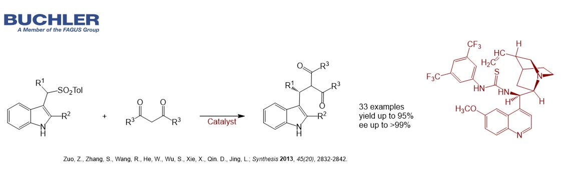 Alkylation catalyzed by Quinidine Derivative - Buchler GmbH