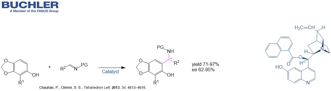 Aza Friedel Crafts Catalyzed By Cupreine Derivative Buchler Gmbh