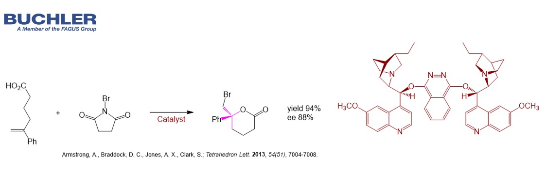 Bromination catalyzed by Dihydroquinidine Derivative - Buchler GmbH