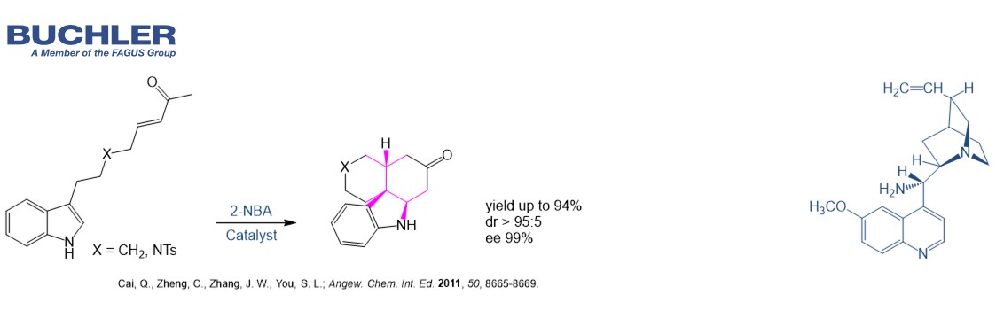 Cascade reaction catalyzed by Quinine Derivative - Buchler GmbH
