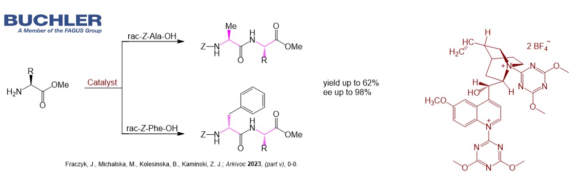 Chiral Peptide synthesis catalyzed by Quinidine Derivative - Buchler GmbH
