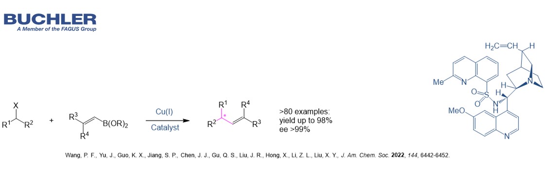 Cross-Coupling catalyzed by Quinine Derivative - Buchler GmbH