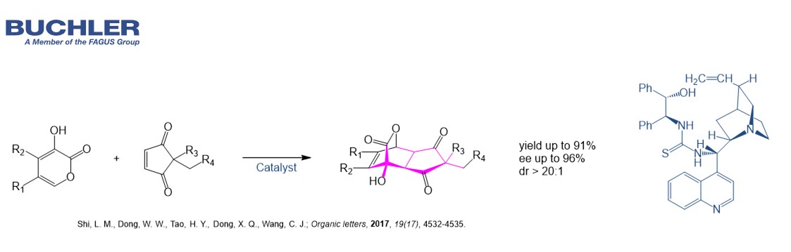 Diels Alder catalyzed by Cinchonidine Derivative - Buchler GmbH