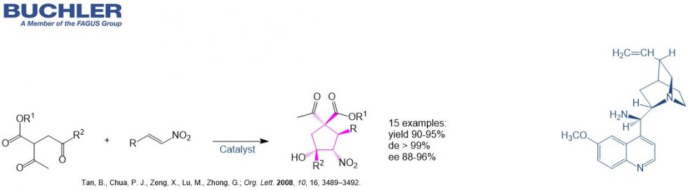 Domino Michael/Henry reaction (Nitroaldol), alpha-acetyl-gamma ...