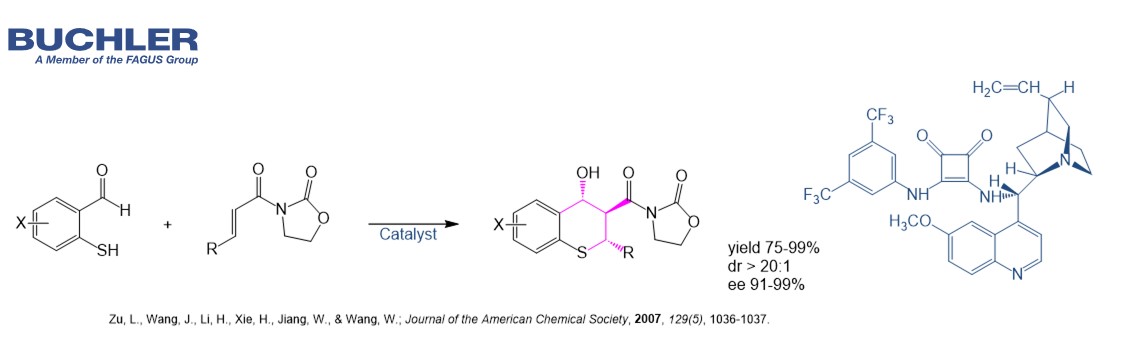 Michael cyclation catalyzed by Quinine Derivate - Buchler GmbH