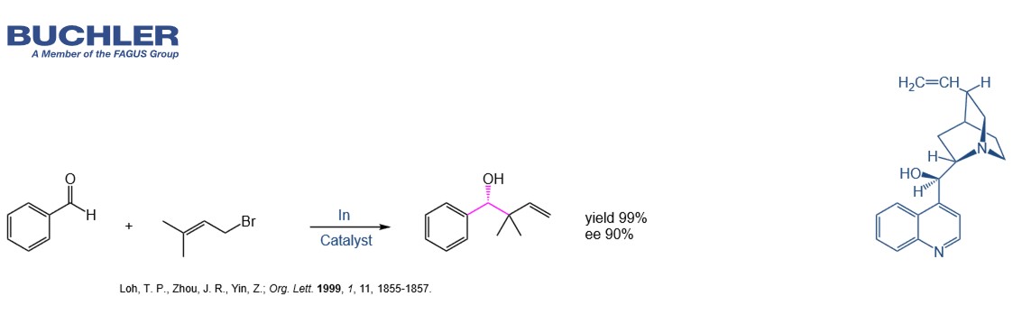 Allylation catalyzed by Cinchonidine Base - Buchler GmbH