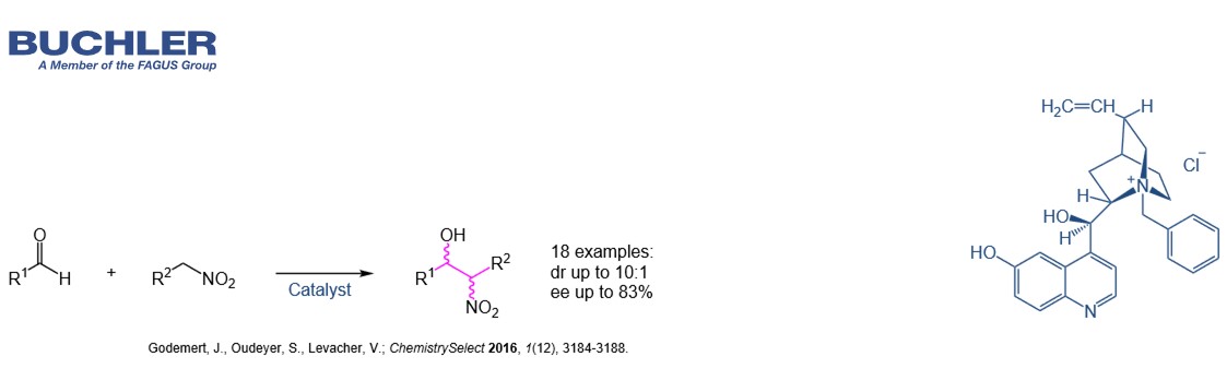 Henry reaction catalyzed by Cupreine Derivative - Buchler GmbH