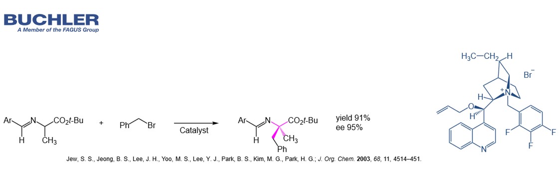 alpha-Alkylation catalyzed by Dihydrocinchonidine Derivative - Buchler GmbH