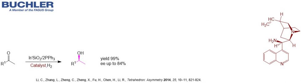 Hydrogenation catalyzed by Cinchonine Derivative - Buchler GmbH