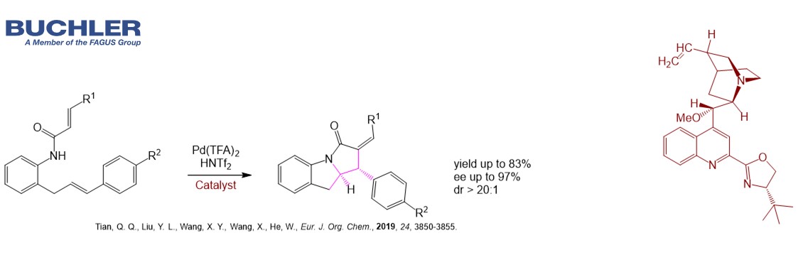 Intramolecular aza-Wacker oxidation cyclization catalyzed by Cinchonine ...
