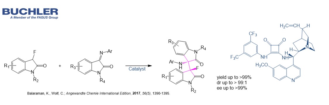 Mannich reaction catalyzed by Quinine Derivate - Buchler GmbH