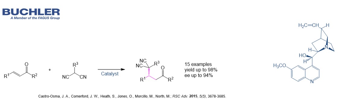 Michael Addition catalyzed by Quinine Base - Buchler GmbH
