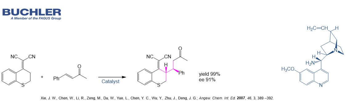Vinylogous Michael Addition catalyzed by Quinine Derivative - Buchler GmbH