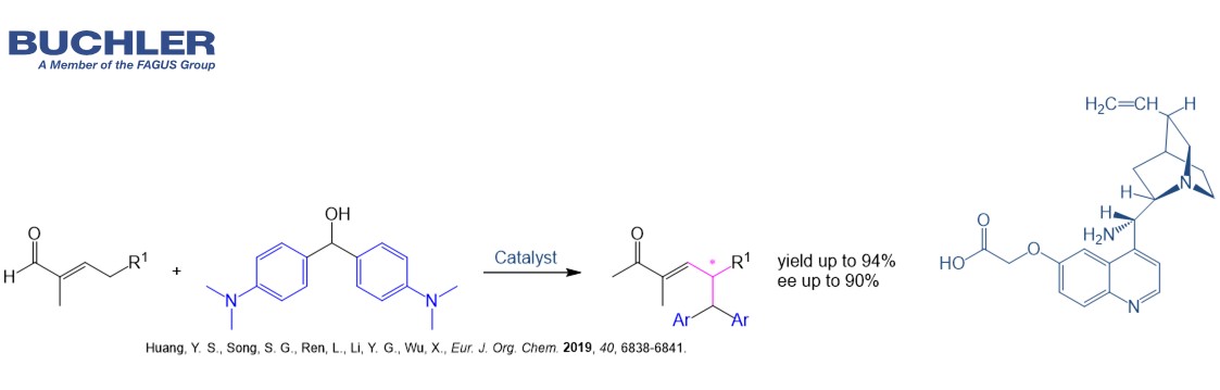 gamma-Alkylation catalyzed by Cupreine Derivative - Buchler GmbH
