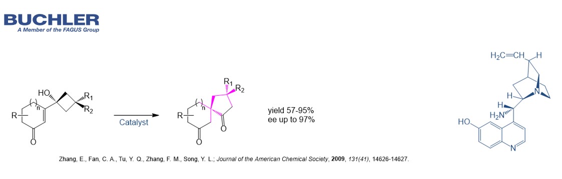α-ketol rearrangement catalyzed by Cupreine Derivative - Buchler GmbH